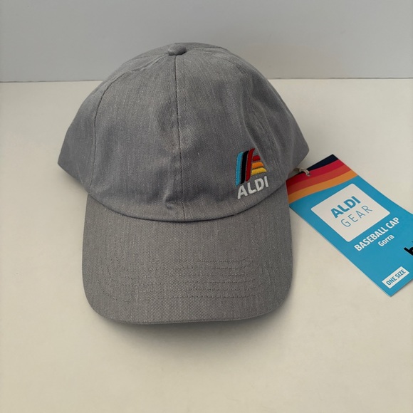 Aldi | Accessories | Aldi Gear Baseball Cap Grey New With Tags | Poshmark